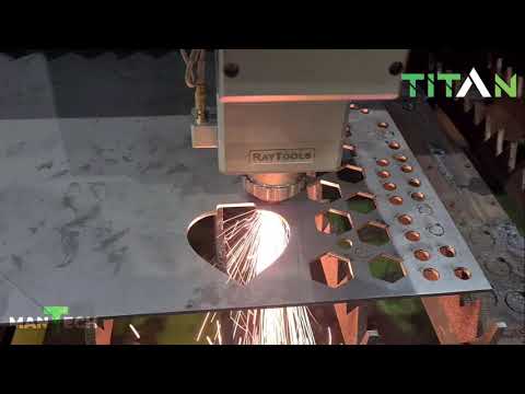 3mm Stainless Steel Cutting Titan Fibre Lasers HD 1080p