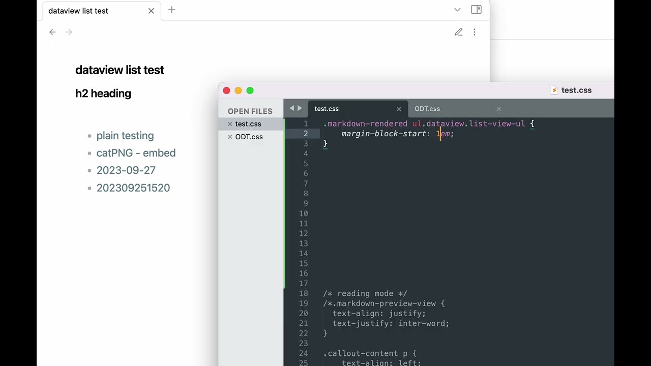 How To Reduce Margin Between Header And Dataview Lists And Tables Custom Css And Theme Design