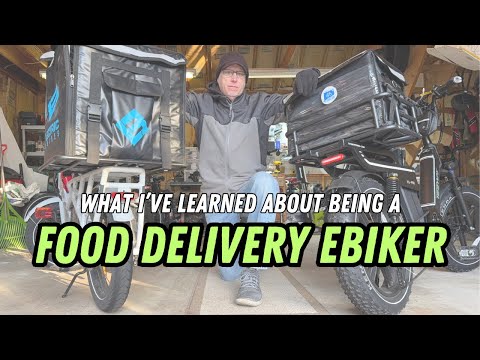 Everything I've Learned about Suburban Ebike Food Dlivery | Uber Eats & DoorDash