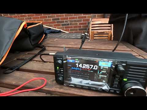 Working W1AW/5 with the Icom 705 and the AlexLoop Hampack | ve3ips