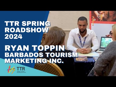 Ryan Toppin, Barbados Tourism Marketing Inc. - TTR Road Show 2024