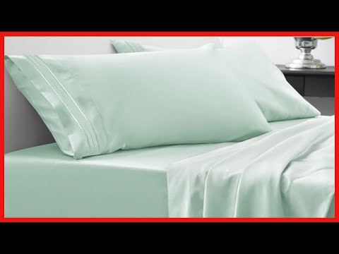 1800 Thread Count Sheet Set – Soft Egyptian Quality Brushed Microfiber Sheets