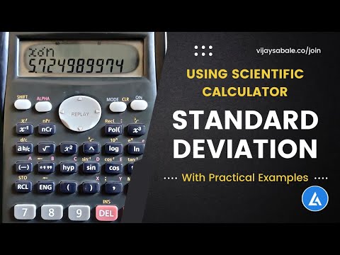Standard Deviation With Examples: Using Scientific Calculator | Stdev On Scientific Calculator