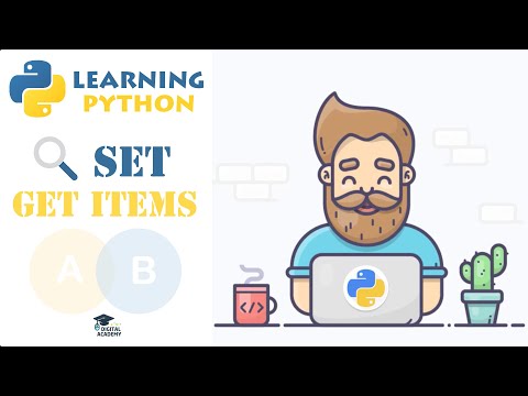 How to Get Items from a Set in Python? (Method Pop) - Python Tutorial for Beginners
