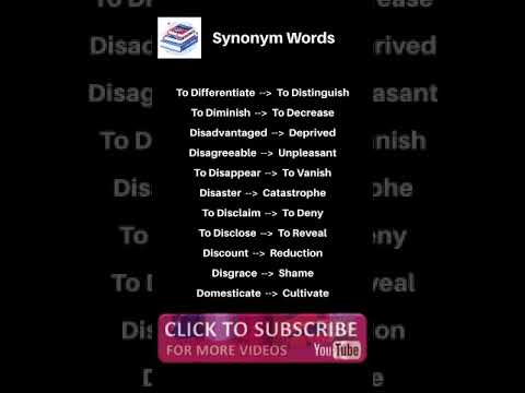 Synonym Words Expanding #englishvocabulary #wordwonders #synonym #synonymous #synonyms #words #ielts