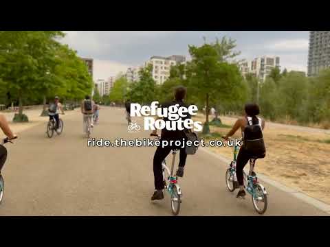 A cycling challenge to support refugees