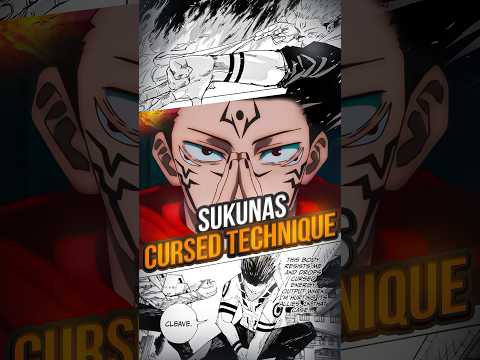 Sukunas Cursed Technique #jjk #jujutsukaisen #sukuna