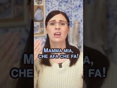 How to say MUGGY WEATHER in Italian - LEARN ITALIAN ๐ฎ๐น #shorts