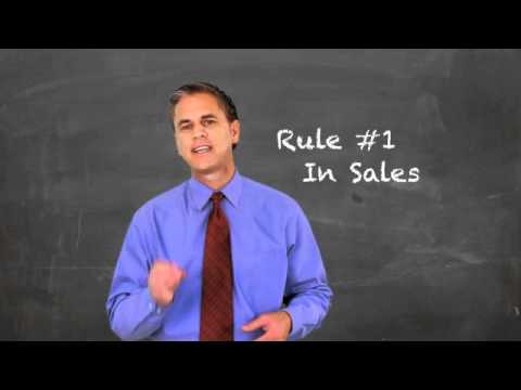 Rule #1 in Sales