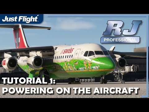 RJ Professional MSFS Tutorial 1 Powering On The Aircraft | Just Flight