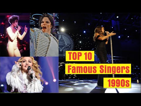 Top 10 famous singers of the 1990s in U.S.A | Music Legends in The World