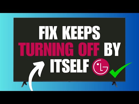 LG Smart TV Turning Off By Itself (Quick FIX)