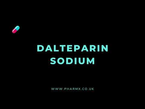 How to pronounce Dalteparin sodium