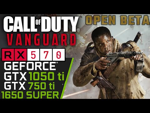 Call of Duty Vanguard BETA | GTX 1050 ti | RX 570 | 1650 SUPER | 750 ti | PC Performance Gameplay!