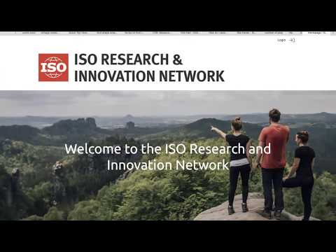 ISO Research and Innovation Network walk-through