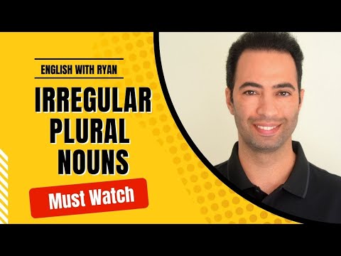 Irregular Plural Nouns - How Some Nouns change Form in Plural Form- English with Ryan