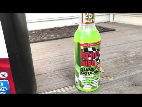 COOLANT FLUSH, ZEREX ASIAN COOLANT & HYPER LUBE SUPER COOLANT IN RX8 ( rx-8 cooling mod series)