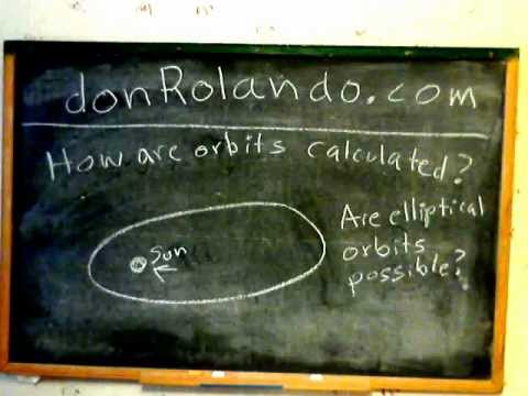 Are Elliptical Orbits possible?