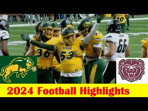 Missouri State vs North Dakota State Football Game Highlights 11 16 2024