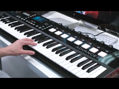 Akai Advance Series keyboard controller eliminates the need for DAW/Computer!