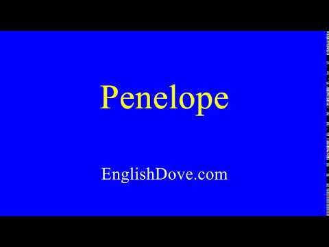 How to pronounce Penelope in American English.