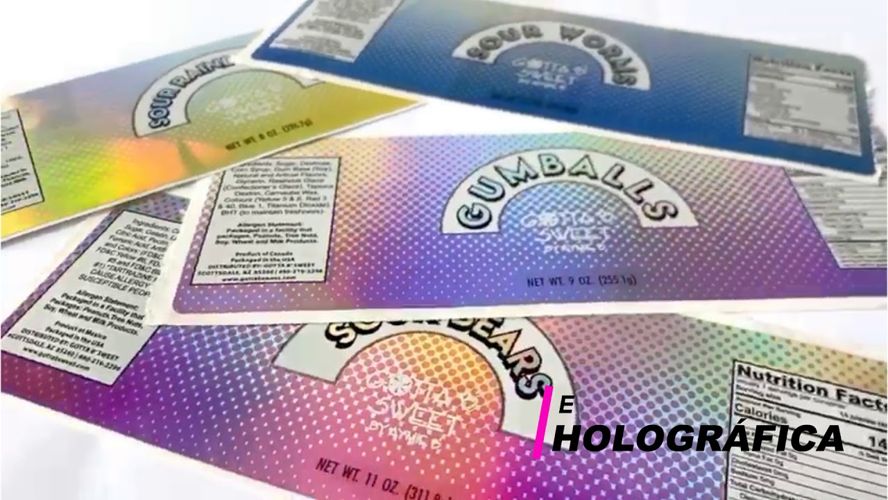 Sonograph Etiqueta Holográfica