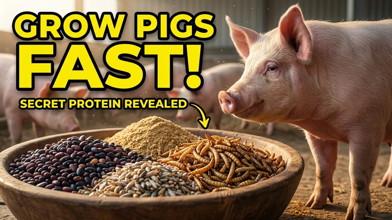 Top Protein Sources That Make Pigs Grow FAST (Farmers Secret!)