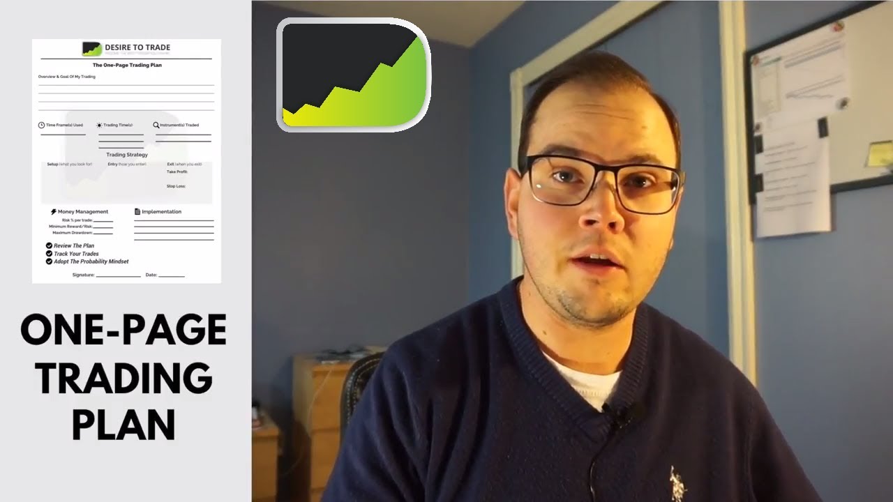 One-Page Trading Plan Tutorial (free template!) | Forex Trading