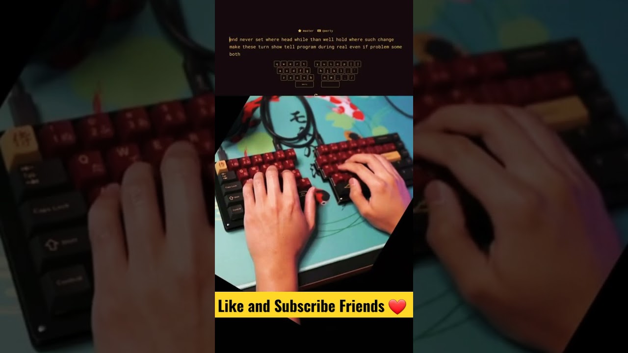 Fastest Typing Speed Test 😱⌨😳 #shorts