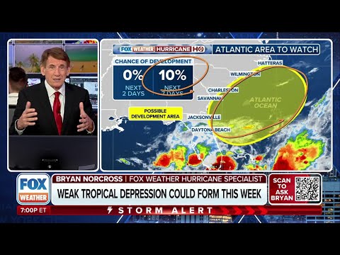 Atlantic Hurricane Season Begins as Weak Tropical Depression Could Form This Week