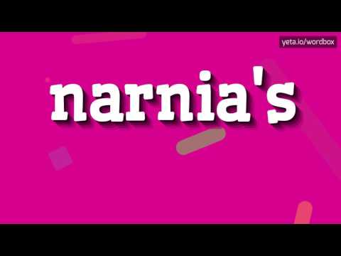 HOW TO PRONOUNCE NARNIA'S? #narnia's