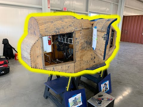 Restoring a 1940's Full Motion Flight Simulator: Design is mostly wood and uses air bellows