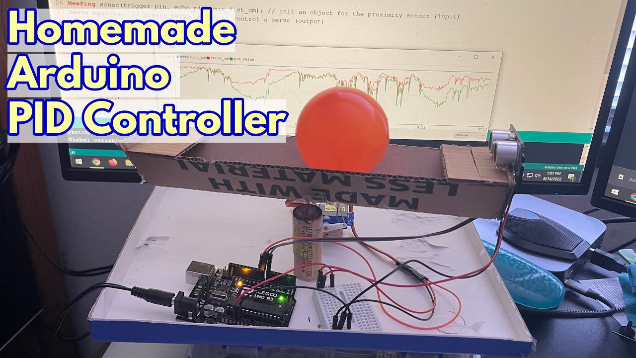 Arduino PID Controller - Demo with Source Code!