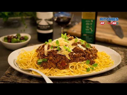 Classic bolognese sauce