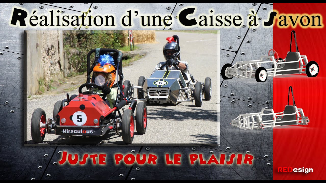 Conception et fabrication de ma caisse à savon