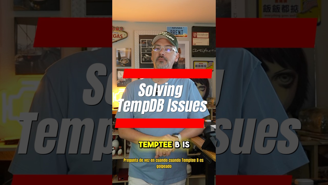 Solving TempDB Issues