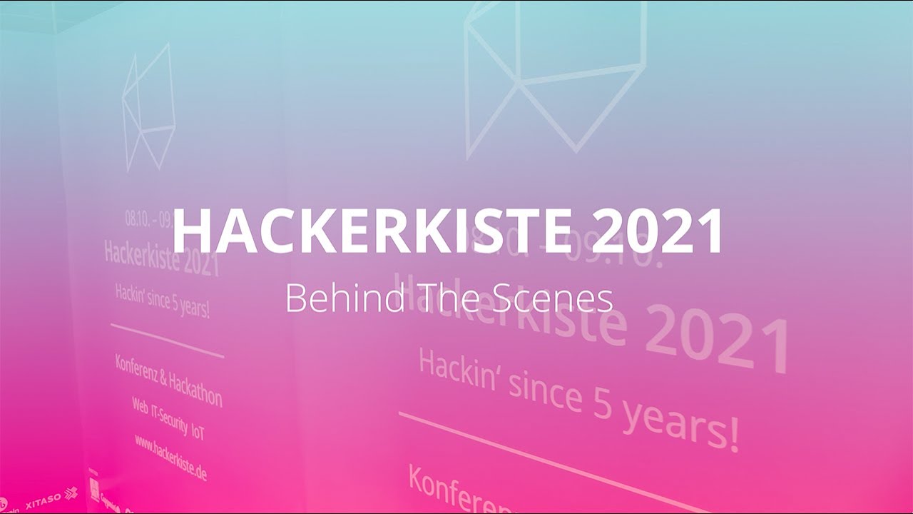 Virtuelle Hackerkiste Augsburg 2021 | Behind the Scenes