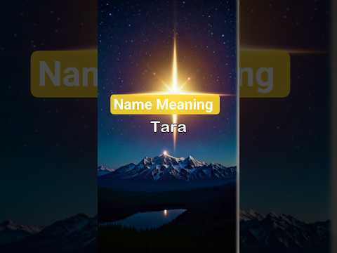 name meaning Tara.
