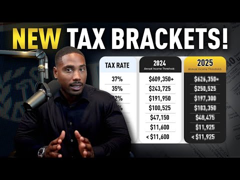 IRS Releases New Inflation-Adjusted Tax Brackets for 2025 | What This Means for YOU
