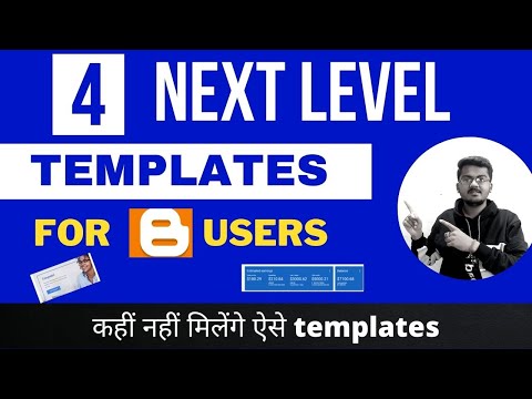 Top 4 Best Free Blogger Templates| adsense friendly bogger templates