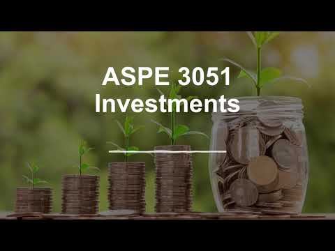 ASPE 3051 — Investments l CPA PEP & CFE Review