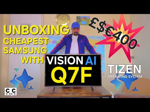 UNBOXING CHEAPEST SAMSUNG VISION AI SMART TV Q7FA