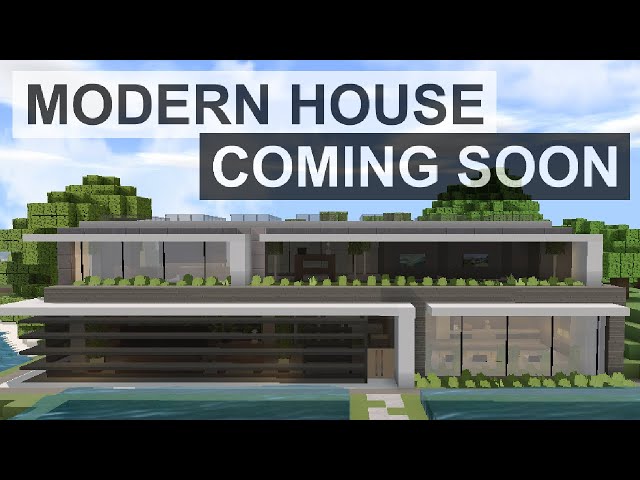 Modern Mansion 3 - Bayside House Minecraft Map