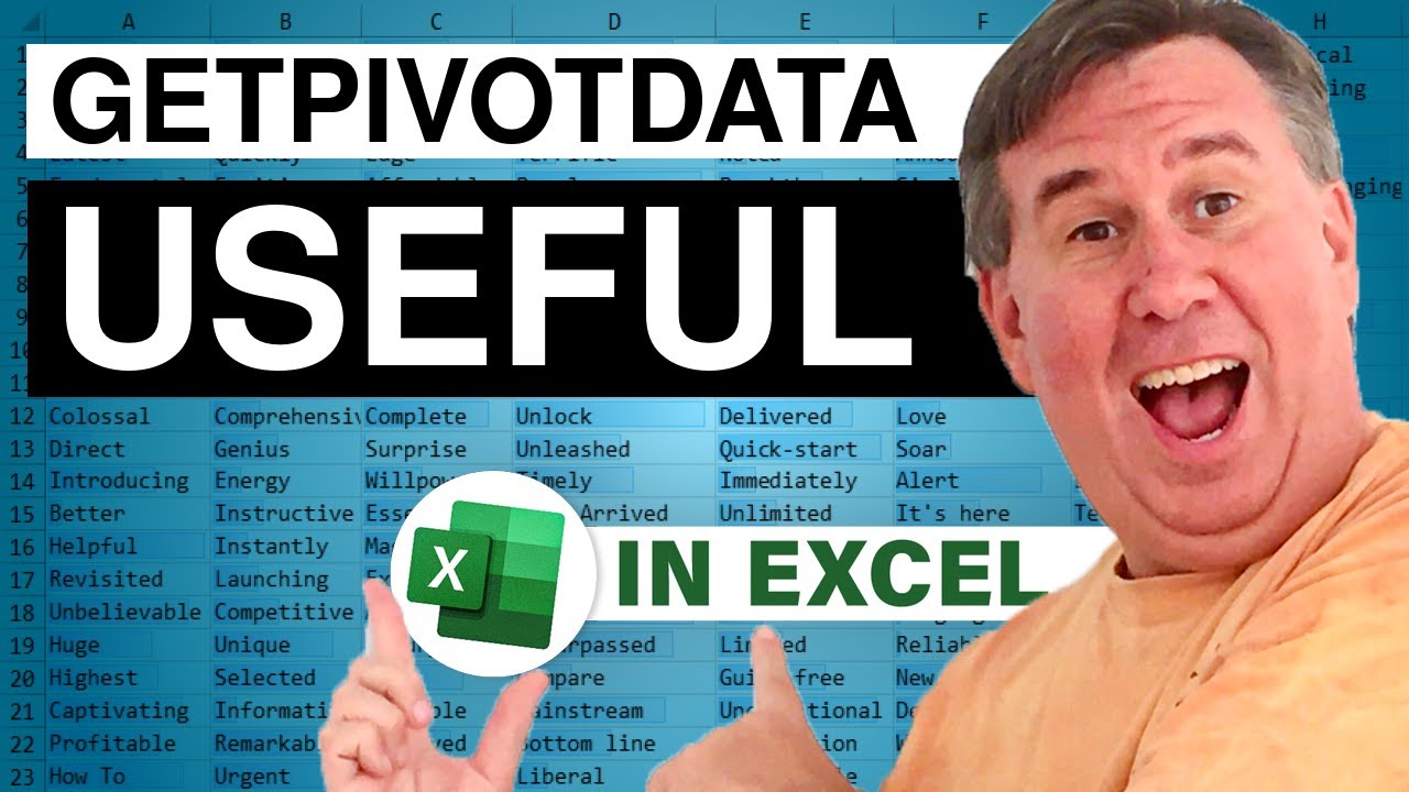 Excel - GetPivotData to Solve Impossible Pivot Table - Episode 1873