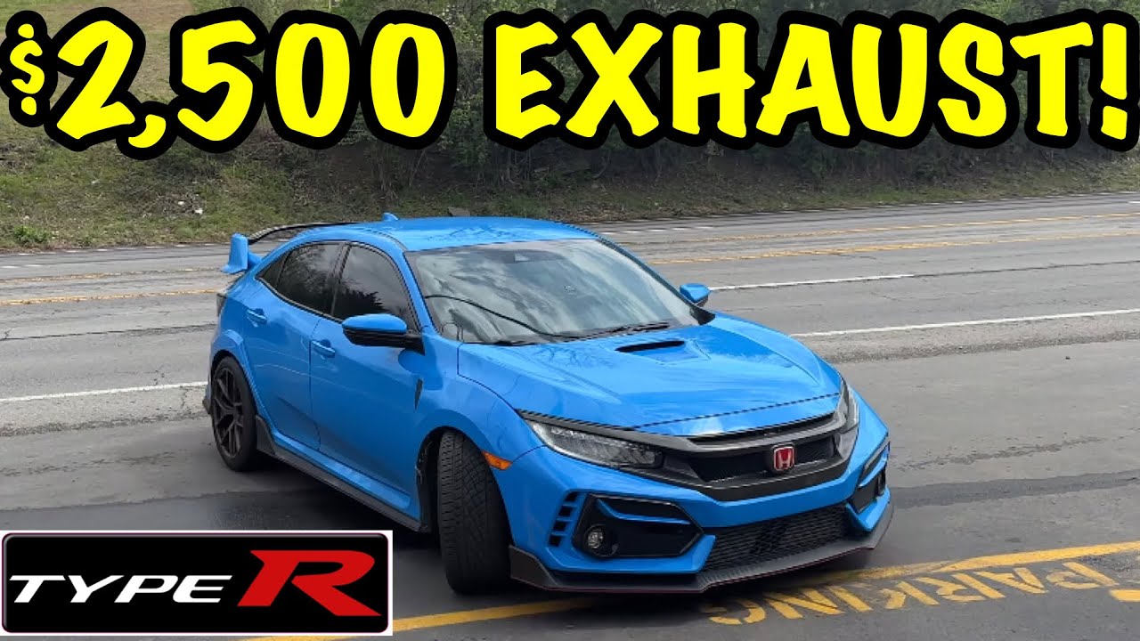 This Is What the Honda Civic Type R Sounds Like With a Titanium Exhaust ...