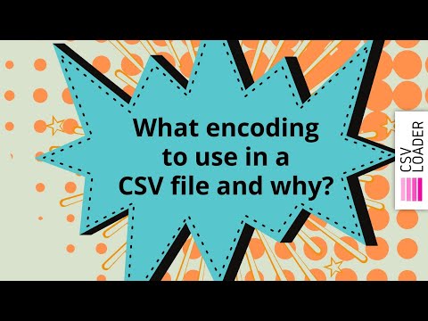 What encoding to use in a CSV file and… - Partner