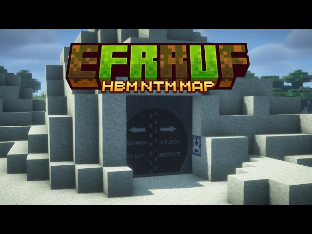 EFRRUF - HBM`S NTM map [DELTA UPDATE] Minecraft Map