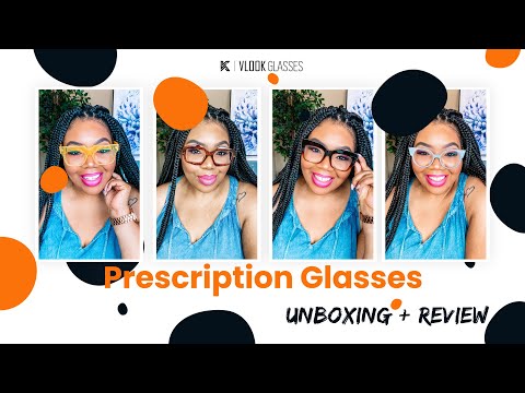 Best prescription glasses online? - Vlook Glasses Unboxing & Try-on Haul
