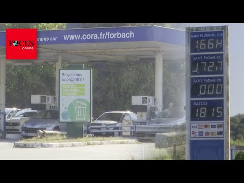 Spritpreis-Wahnsinn: Autofahrer aus Deutschland stürmen Frankreichs Tankstellen