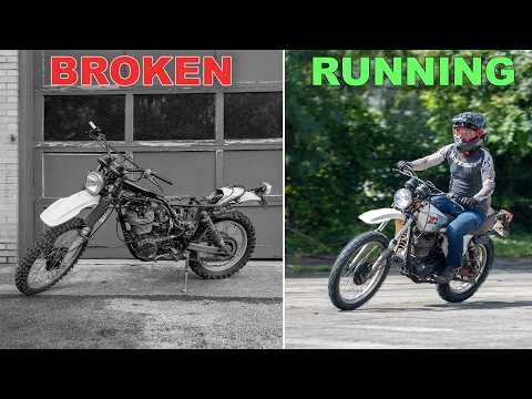 Rebuilding a 45 year-old Facebook Marketplace Dirt bike